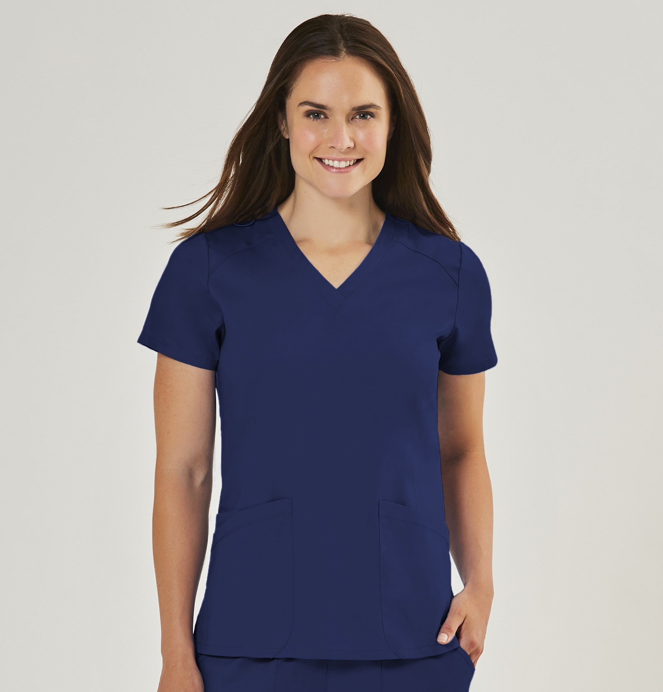 Buy Edge V-Neck Top - Raley Scrubs Online at Best price - OK